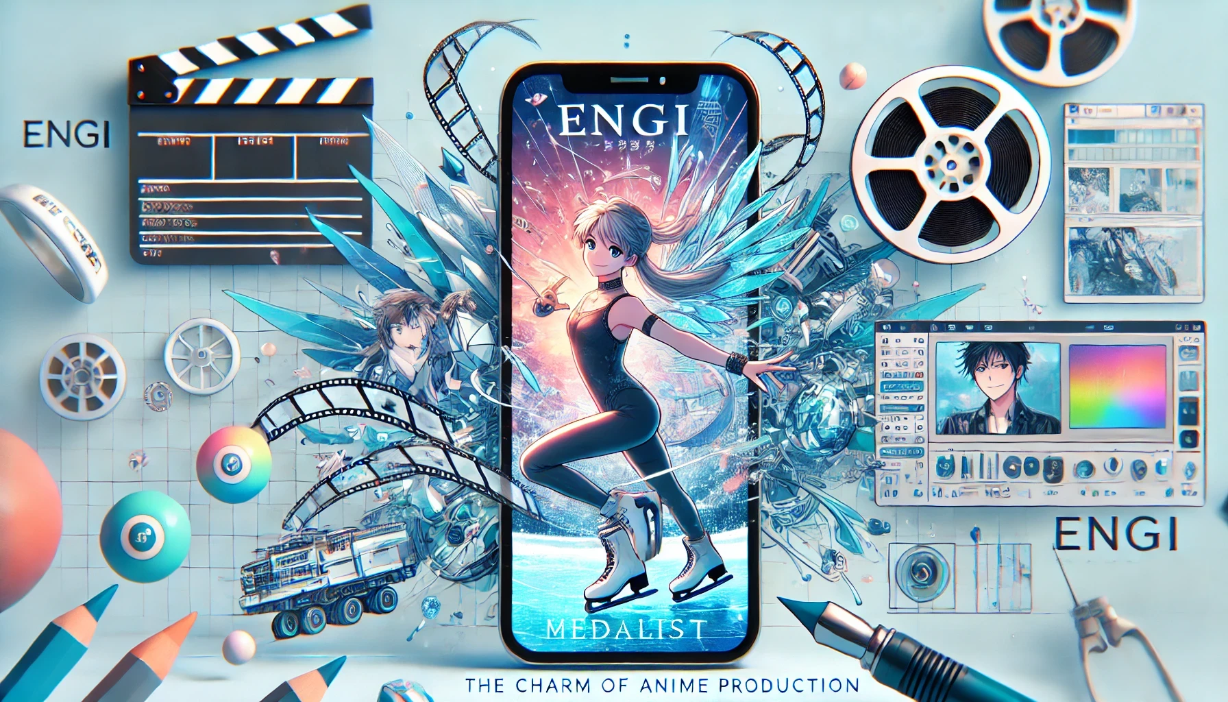 ENGIの魅力と実績！アニメ制作の裏側と最新作『メダリスト』の注目ポイント | アニメノオト